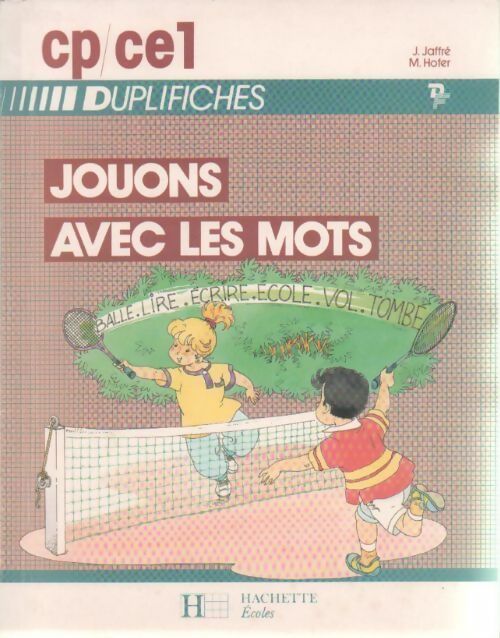 Jouons avec les mots CP/CE1 - Angelika Hofer - Livre – Livrenpoche