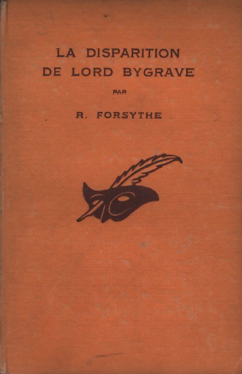 La disparition de Lord Bygrave - Robin Forsythe - Livre – Livrenpoche